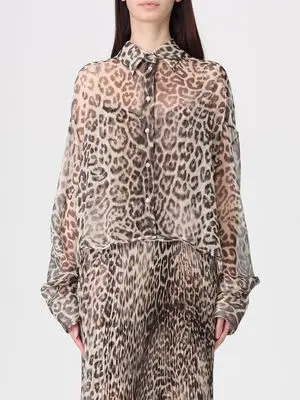 Ermanno Scervino Long Sleeve Printed Shirt