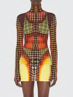 JEAN PAUL GAULTIER Long Sleeve Turtleneck Top