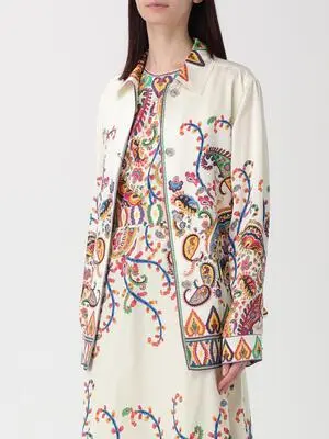 Etro Printed Belted Jacket
