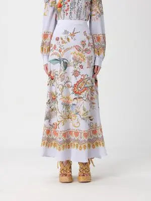 Etro Printed Midi Skirt - Multicolor