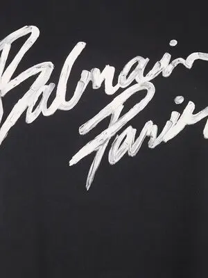 Balmain Logo T-shirt - Black