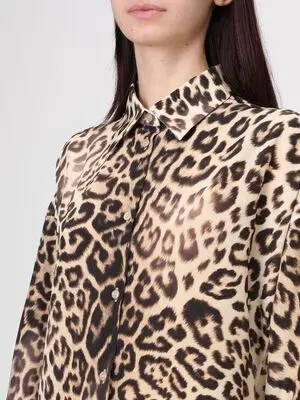 Ermanno Scervino Leopard Print Shirt