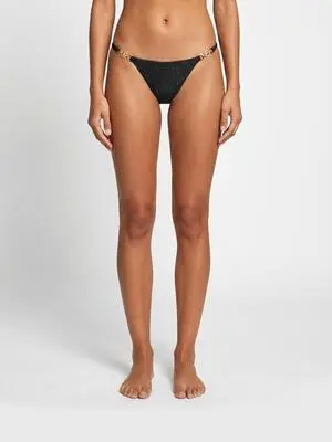 Versace Bikini Bottom - Black