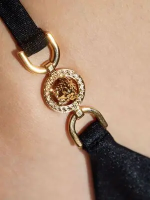 Versace Bikini Bottom - Black
