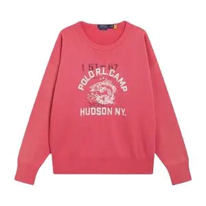 Polo Ralph Lauren Long-sleeve Graphic Printed Crewneck Sweatshirt