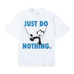 MARKET Felix The Cat Do Nothing Tee Shirt - White