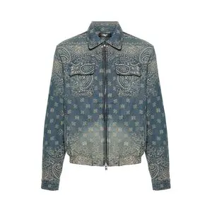 Women's Blue Bandana Jackets