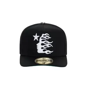 HELLSTAR Greatest Hits Og Logo Snapback Hat - Black