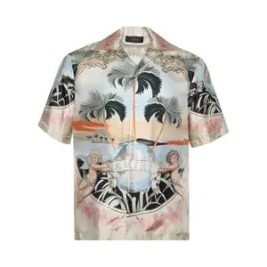 Amiri Cherub Silk Shirt - Multicolor