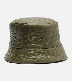 Moncler Padded Reversible Bucket Hat - Green