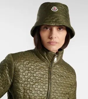 Moncler Padded Reversible Bucket Hat - Green