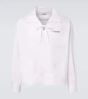 BODE Cotton Poplin Top