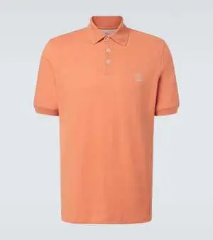Brunello Cucinelli Logo Cotton Polo Shirt