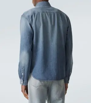 Saint Laurent Cassandre Denim Shirt