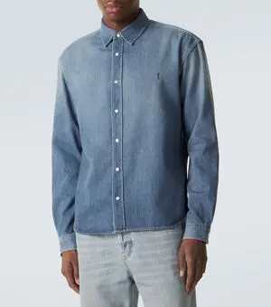 Saint Laurent Cassandre Denim Shirt