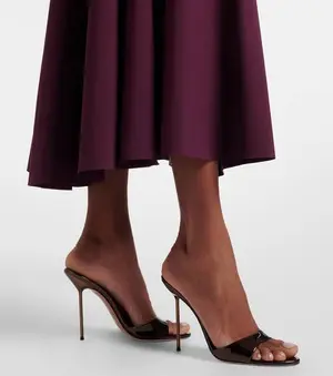 Paris Texas Lidia 105 Patent Leather Mules