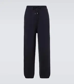 Jacquemus Torneo Cotton Jersey Sweatpants - Blue