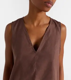Asceno Linen Top