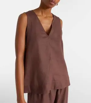 Asceno Linen Top