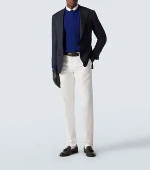 Dunhill Cable-knit Cotton Sweater