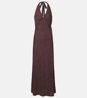 Faithfull The Brand Tie Neck Day Dresses