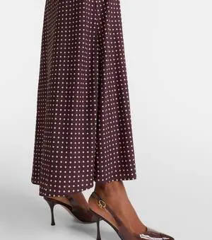 Faithfull The Brand Rosa Polka-dot Maxi Dress