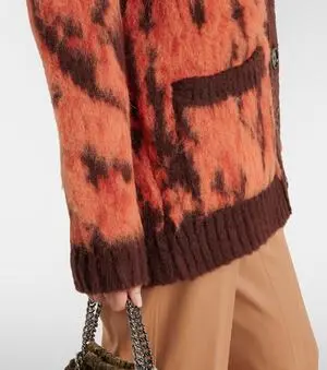 Stella McCartney Printed Wool-blend Sweater Vest