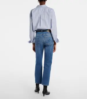 Ag American Cropped Slim Jeans