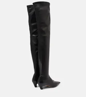 Khaite Arizona Leather Over-the-knee Boots