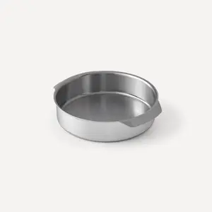 KANA 8-inch Round Panoven & Bbqset Of 2 - Stainless Steel