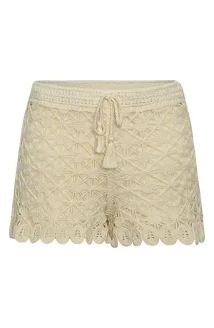 La Blanca Serenity Soutache Cover-up Shorts