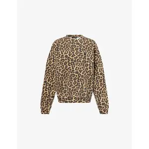 Anine Bing Animal Print Sweatshirts Hoodies For Women