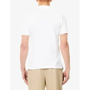 Play Comme Des Garcon Heart-appliqué Cotton Polo Shirt - White