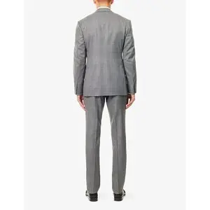 TOM FORD Shelton Check Single-breasted Wool Suit