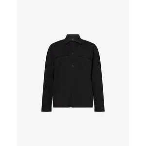 7 For All Mankind Patch-pocket Woven Overshirt