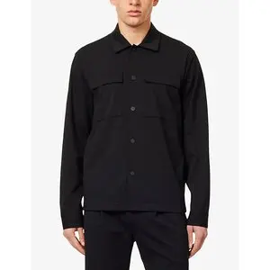 7 For All Mankind Patch-pocket Woven Overshirt