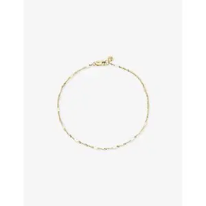 Monica Vinader Shimmer Chain 14ct Yellow-gold Bracelet - Yellow Gold