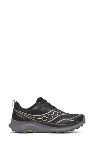Saucony Peregrine 16 Trail Shoe - Black/carbon