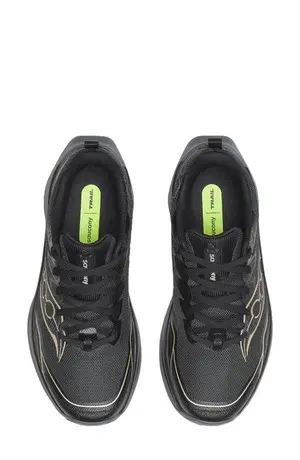 Saucony Peregrine 16 Trail Shoe - Black/carbon