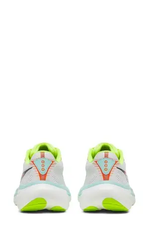 Saucony Ride 19 Running Shoe - White/splash