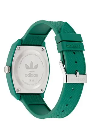 Adidas Project Two Resin Strap Watch - Green