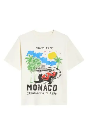 ID SUPPLY CO Monaco Grand Prix Cotton Graphic T-shirt