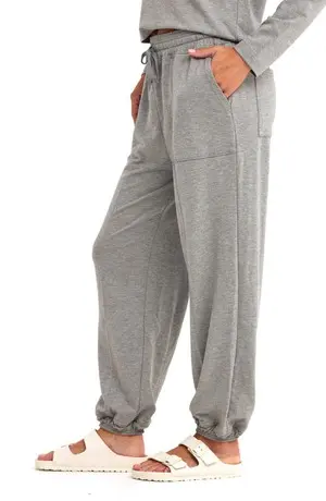 THREADS 4 THOUGHT Lottie Terry Sweatpants - Heather Grey