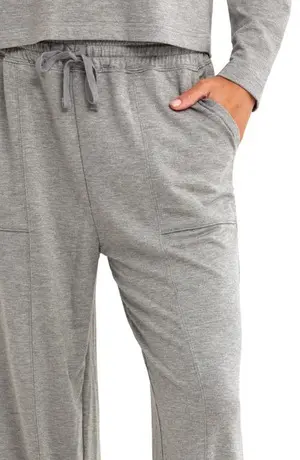 THREADS 4 THOUGHT Lottie Terry Sweatpants - Heather Grey