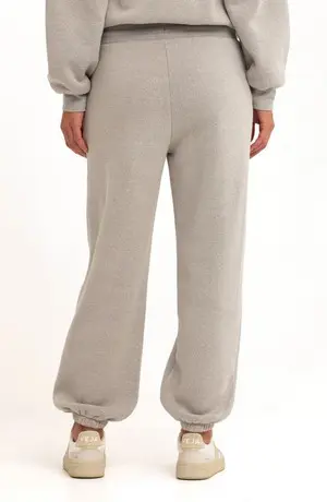 THREADS 4 THOUGHT Jayla Fleece Sweatpants - Light Heather Grey