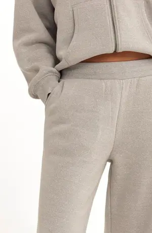 THREADS 4 THOUGHT Jayla Fleece Sweatpants - Light Heather Grey