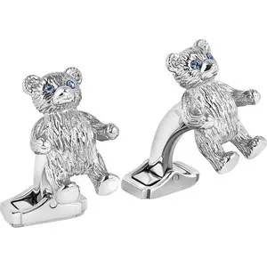 Palladium Cufflinks & Tie Clips
