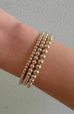 CUFFED BY NANO Juno Three Stack Bead Bracelets