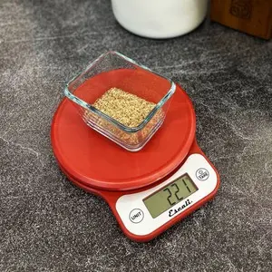 ESCALI Telero Digital Kitchen Scale - Red