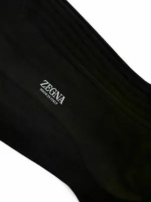 Zegna Logo-print Socks